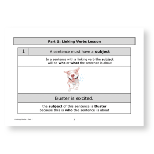 Can you identify the 8 linking verbs in the sentences below?